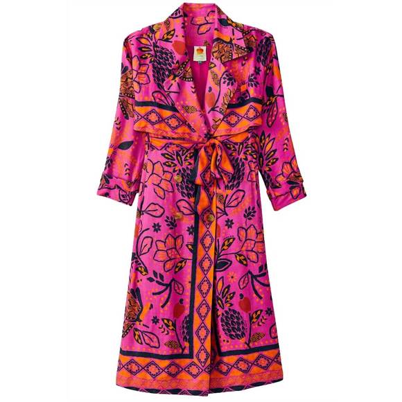 FARM Rio | Jackets & Coats | New Farm Rio Farm Rio Macaw Forest Pink ...